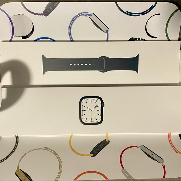 Apple | Wearables | Brand New Apple Watch Series 7 4mm Gps Midnight ...